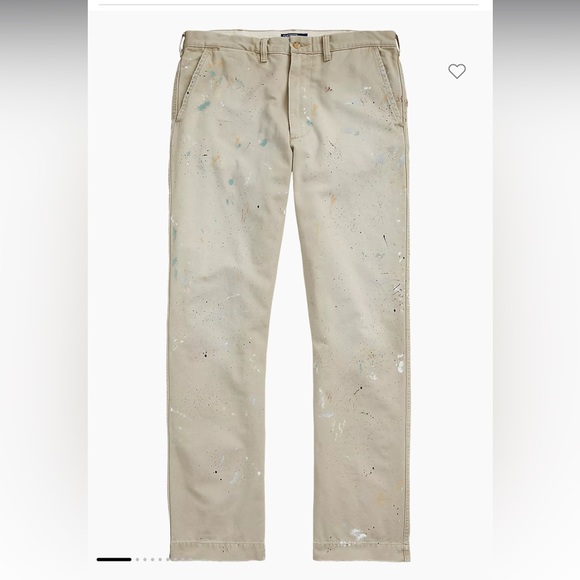 Polo by Ralph Lauren | Pants | Nwt Polo Ralph Lauren Salinger Paint Splatter Chino Pants 33x3 ...